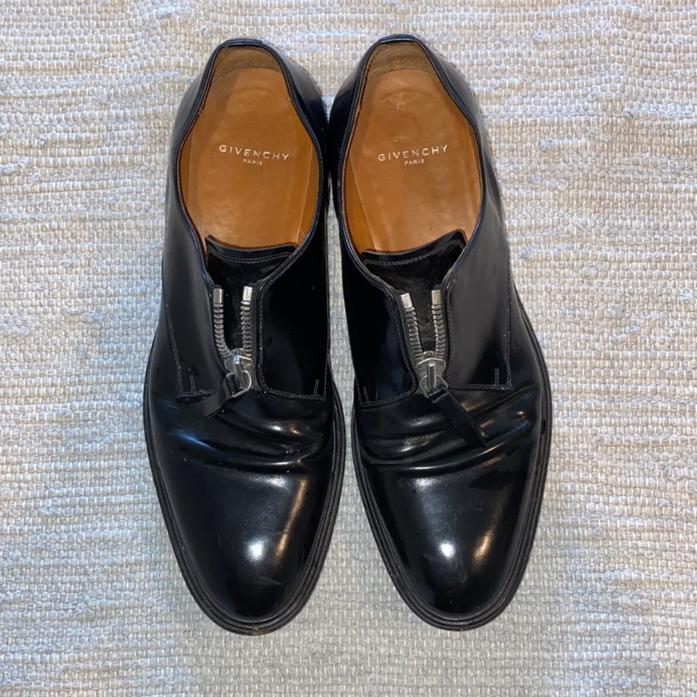 Givenchy Zip Up Derby Loafers. Italian Size 44 Size 1… - Gem